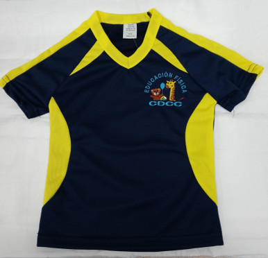 TSHIRT NAVY 1217Y-CDC - UNIFORMS OUTLET INC.