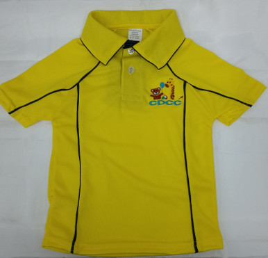 POLO AMARILLA NENA 0219Y-CDC - UNIFORMS OUTLET INC.