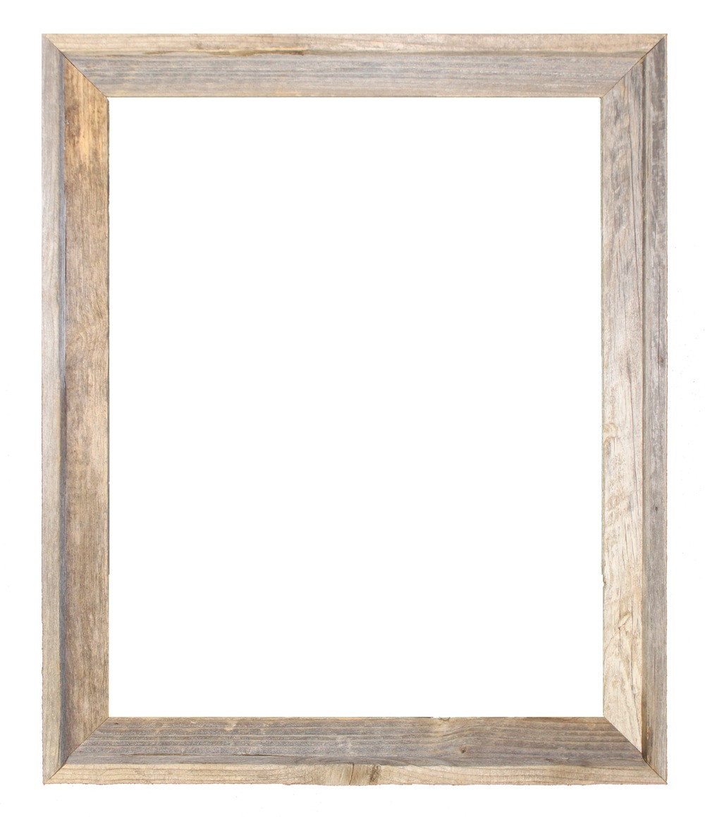12x16 Picture Frames – Reclaimed Barn Wood Open Frame (No Plexiglass or ...
