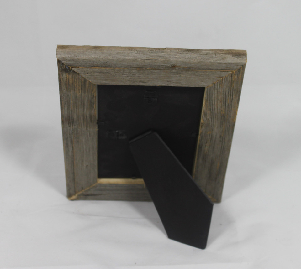 4x6 Rustic Reclaimed Barn Wood Standard Photo Frame - Rustic Decor