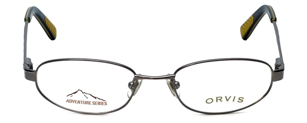 Orvis Designer Eyeglasses Compass in Gunmetal 49mm :: Rx Single Vision ...