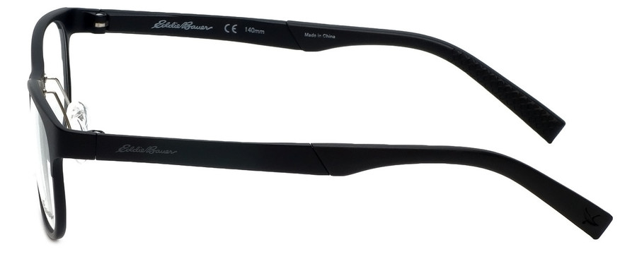 Eddie Bauer Designer Eyeglasses EB32001-BK in Black 51mm :: Custom Left ...