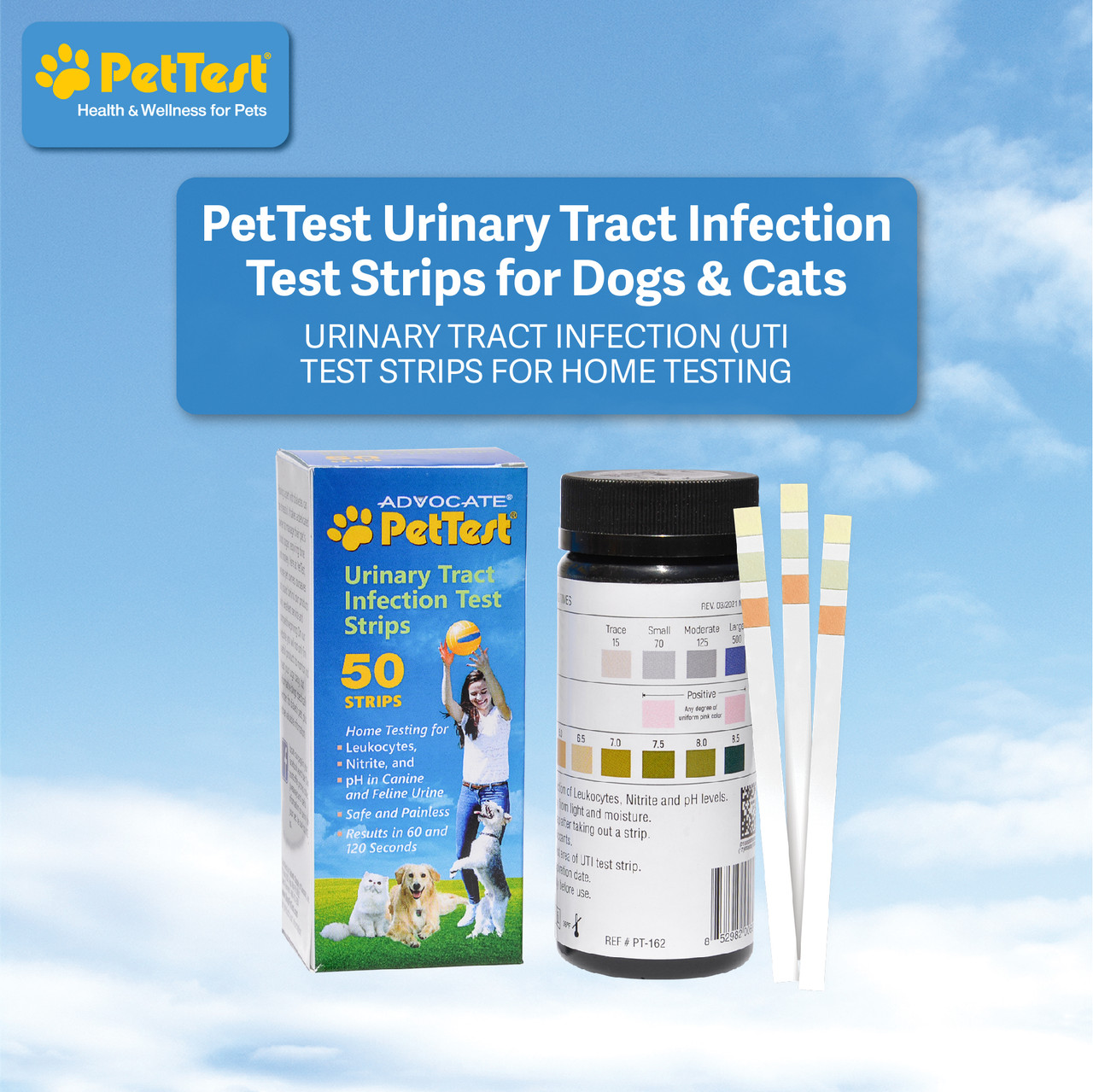 PetTest Urinary Tract Infection Test Strip (852982006910)