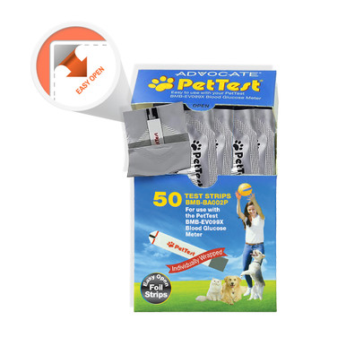 PetTest Strip Box - 50 count