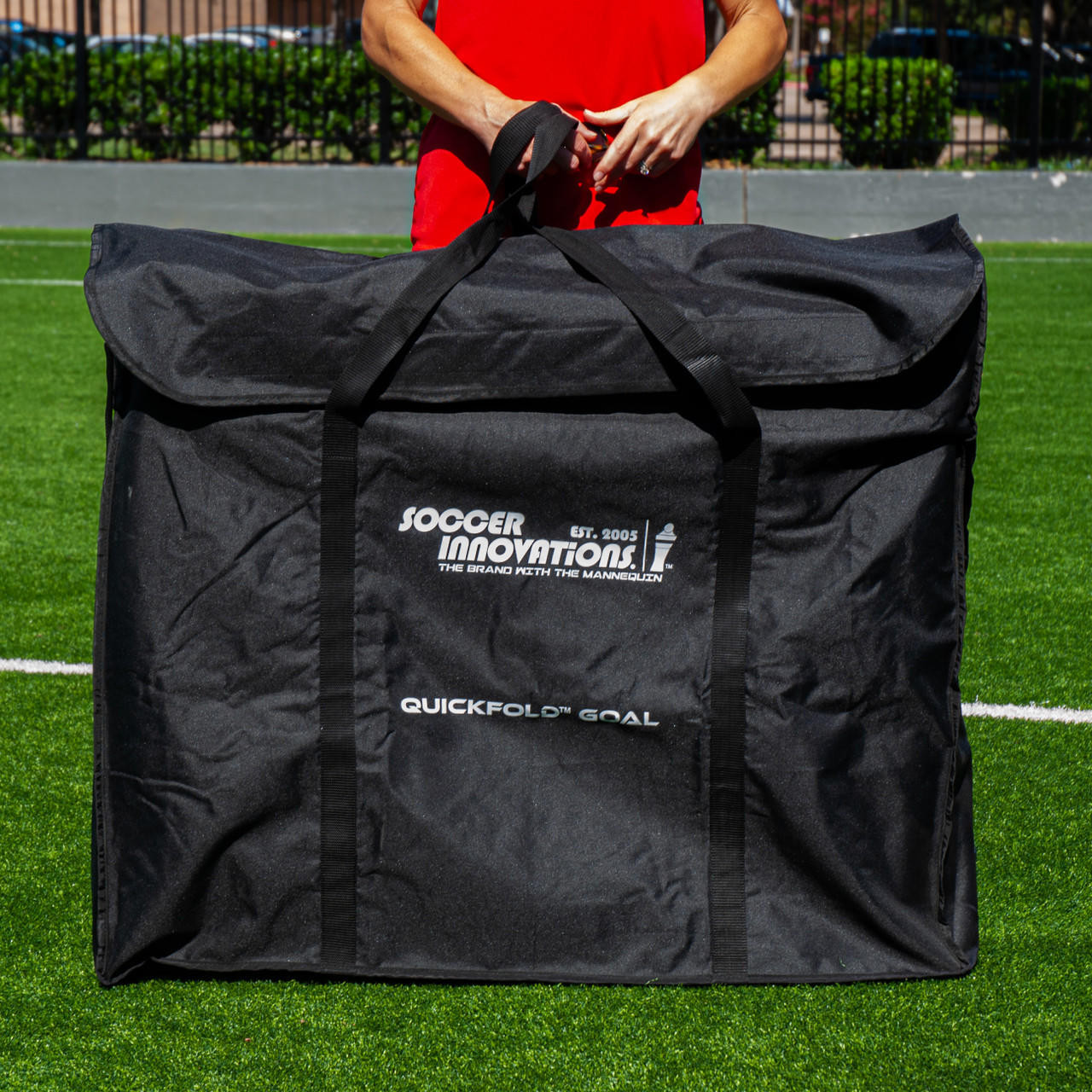 Aluminum Quick Fold™ Portable Soccer Goals 4x2.5, 5x3 & 4x6 - Multiple ...