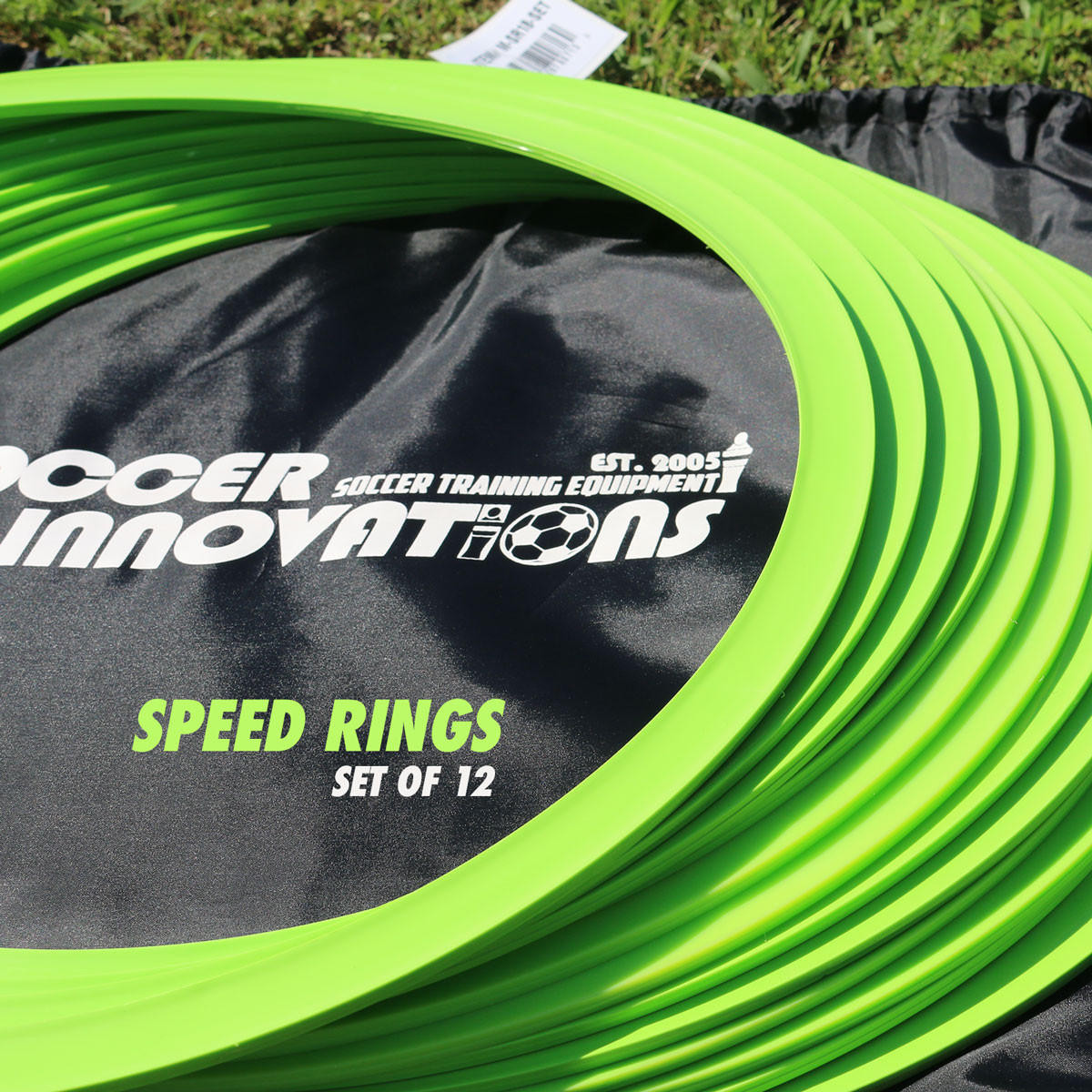 Speed Training Ring Set with Bag | Soccer innovations Speed & Agility ...