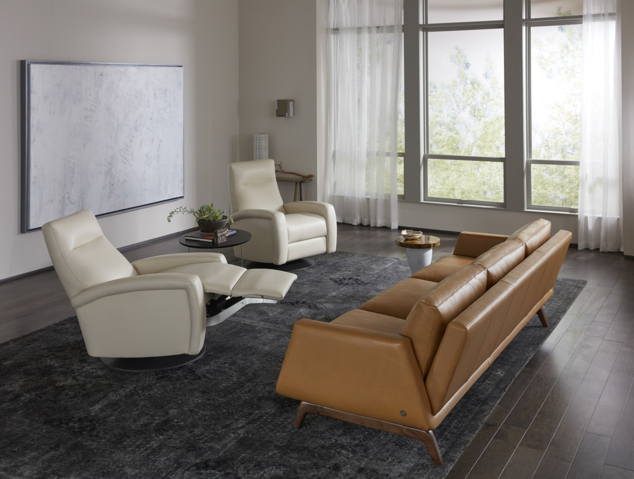 Nash Sofa | Custom Stationary Furniture | American Leather