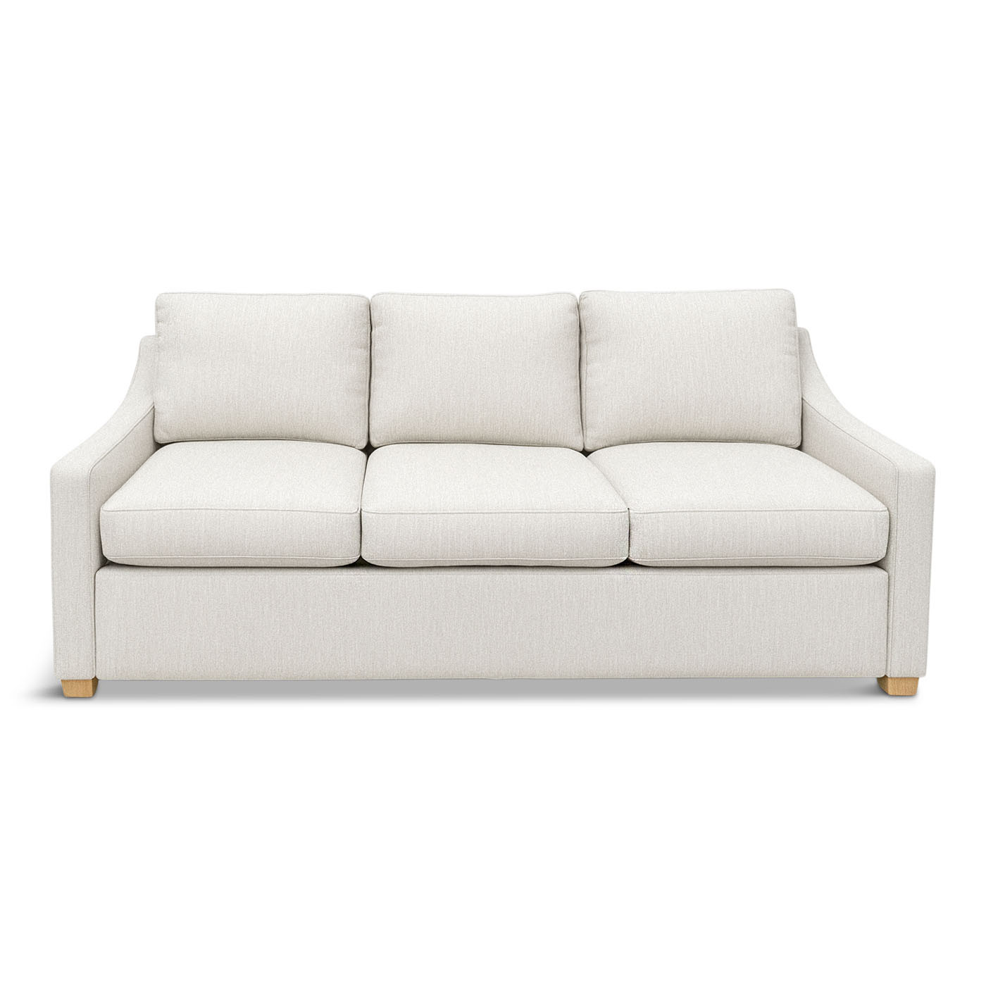 Perry Silver Sleeper Sofa | American Leather