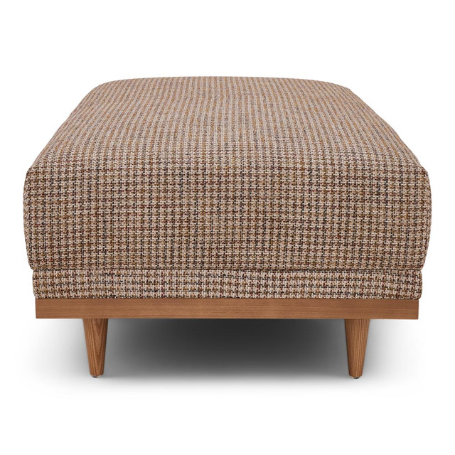 Marlowe Ottoman | Custom Upholstered Ottoman | American Leather