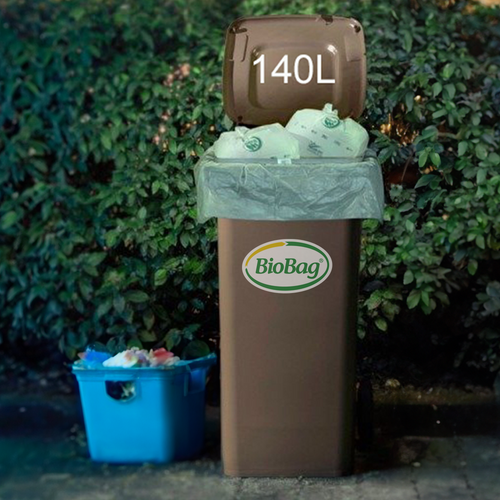 BioBag | Biodegradable & Compostable Premium 140L Food Waste Bag ...