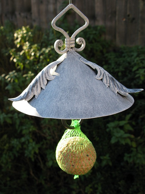 Fat Ball Holder with roof
