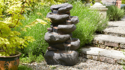 Pebble Water Feature - Gardening Delights