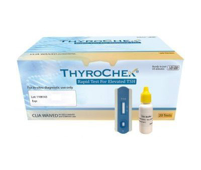 ThyroChek - Thyroid (TSH) Hormone Testing Kit - 20 tests
