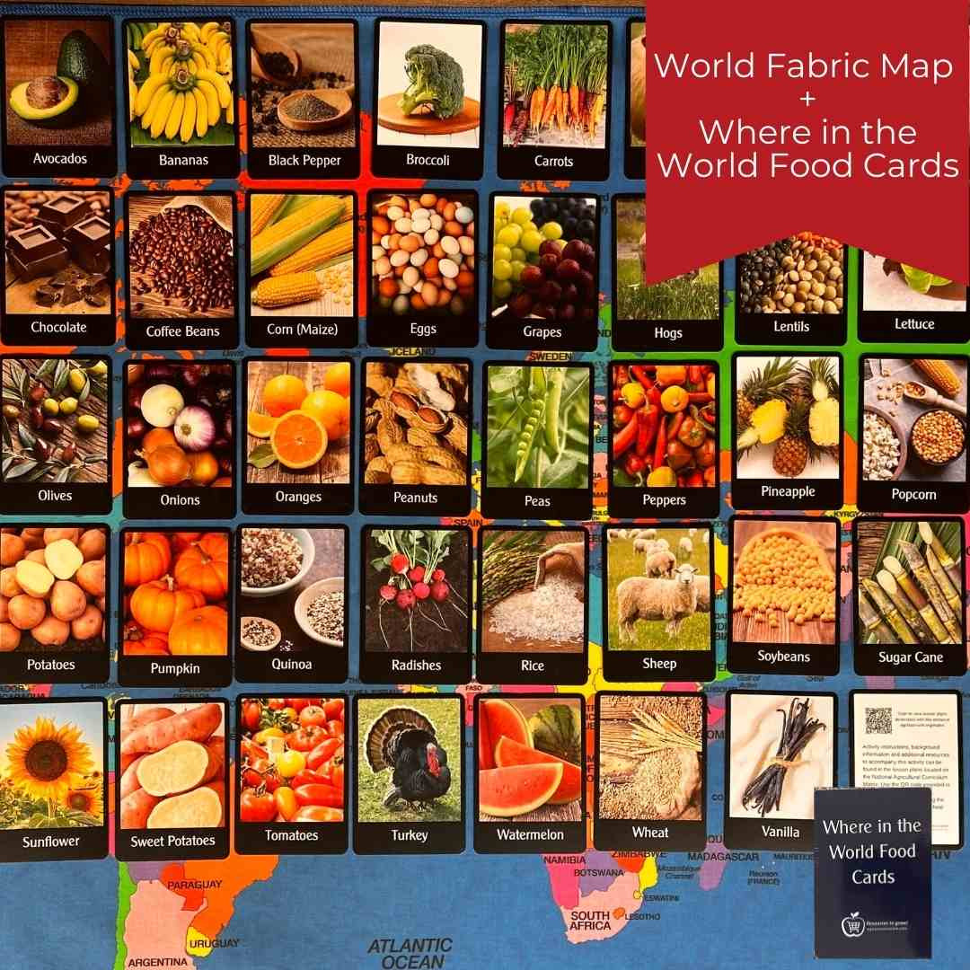 World Fabric Map - AgClassroomStore at USU