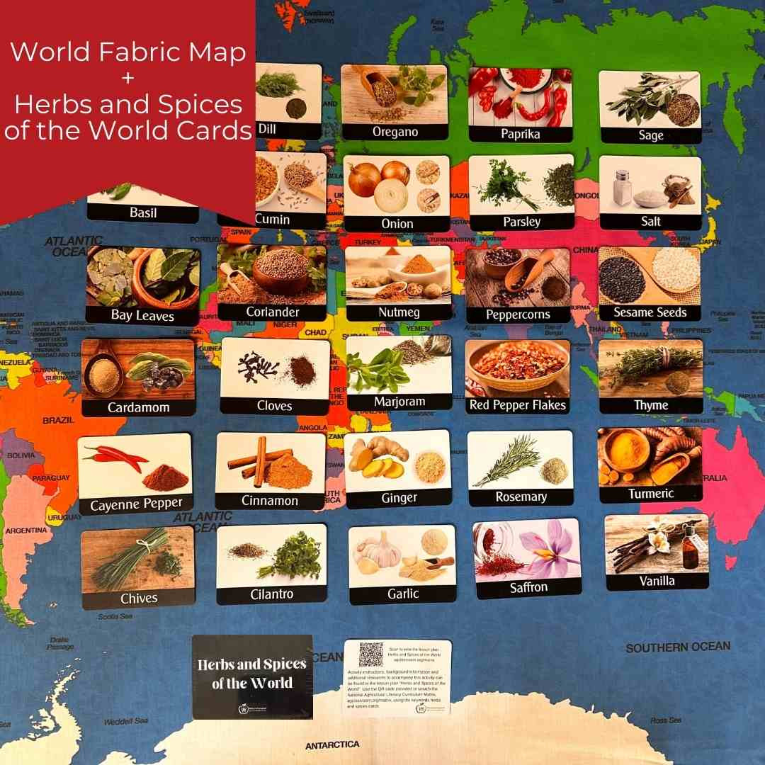 World Fabric Map - AgClassroomStore at USU