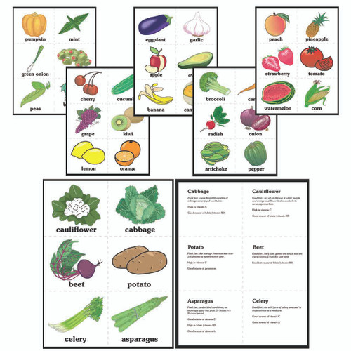 Fruit & Vegetable Cards - AgClassroomStore at USU