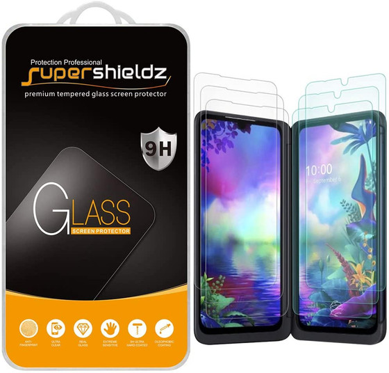 [3-Pack] Supershieldz for LG G8X ThinQ Tempered Glass Screen Protector ...