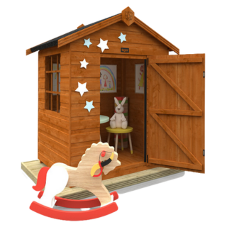 Sheds & Log Cabins - Playhouses - Mini Den - Listers Timber