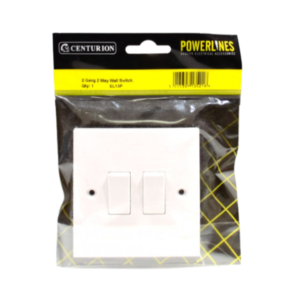 13 AMP 2 GANG SWITCHED WALL SOCKET - Listers Timber
