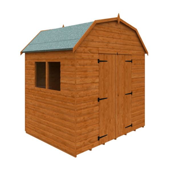 DUTCH BARN SHED 6FT X 8FT - Listers Timber