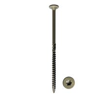 FLAT HEAD TIMBER SCREWS 150MM (50)