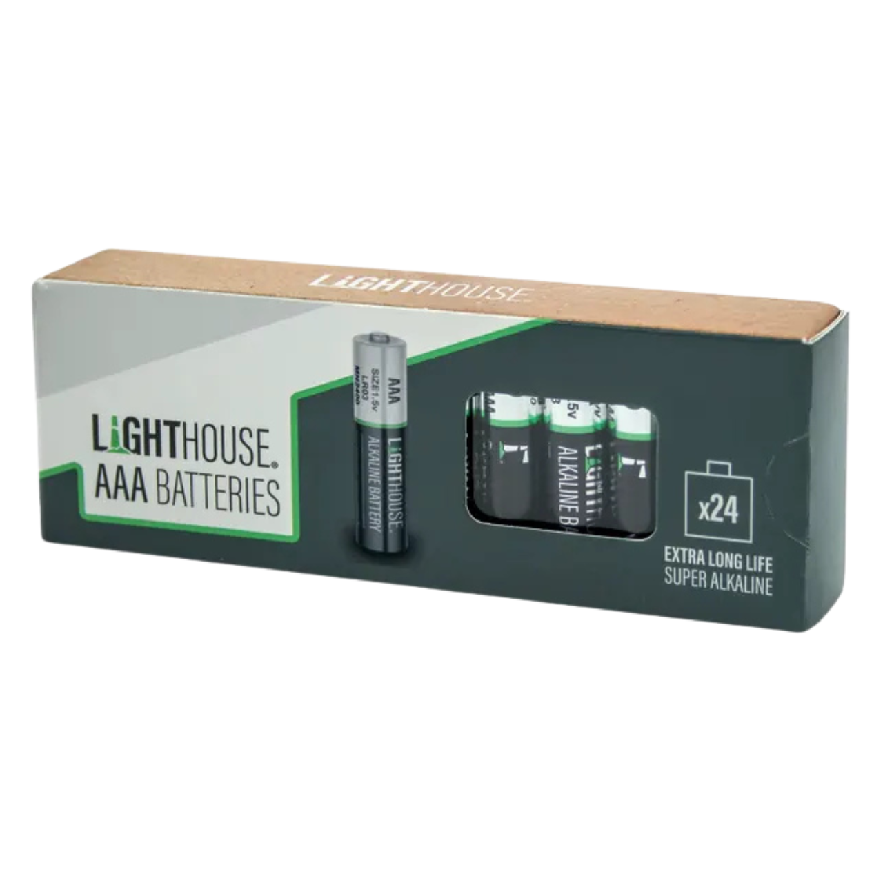 L/HOUSE BATTERIES BULK PACK - AAA(24)