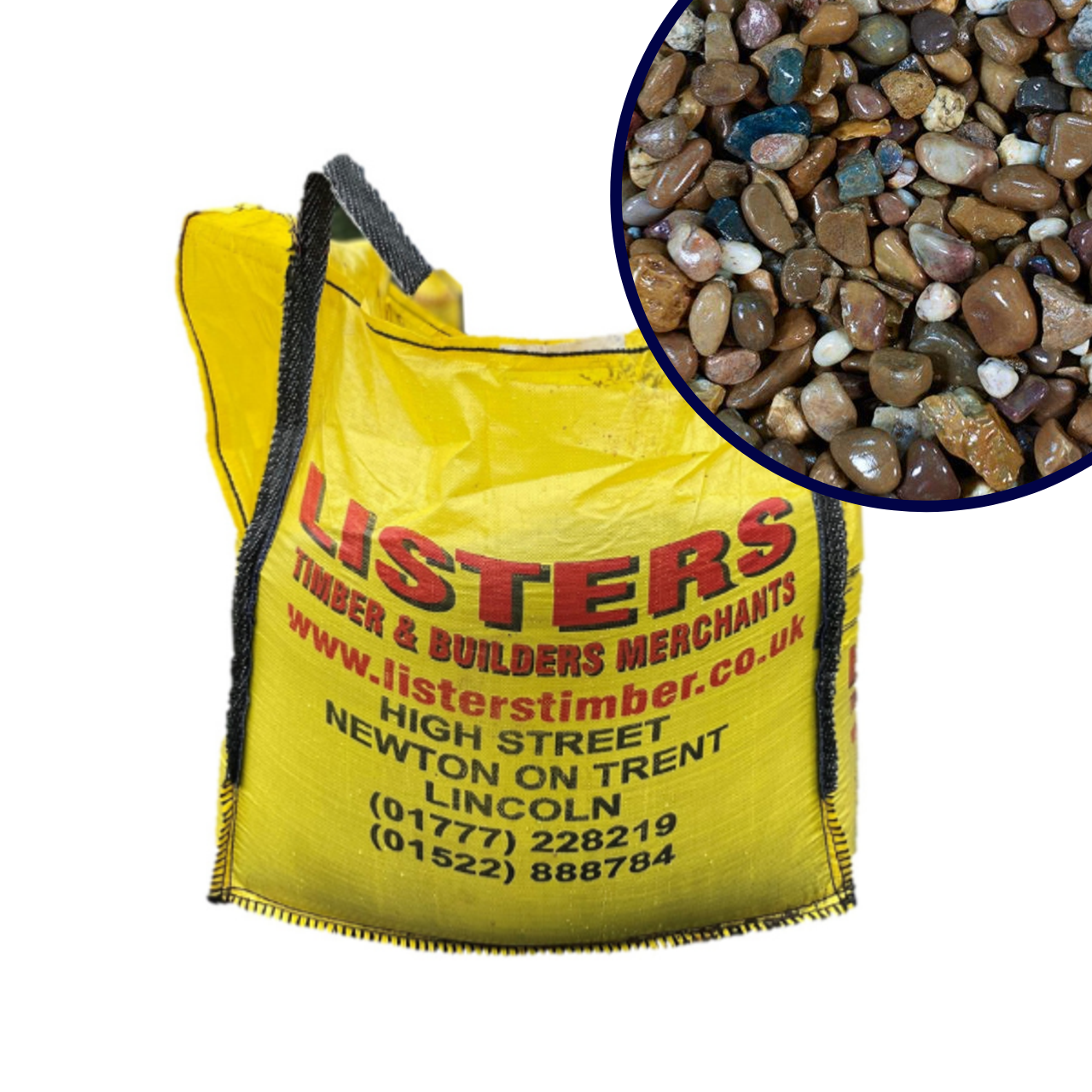 MAXI BAG NORTHSEA PEBBLES 20 40MM Listers Timber MAXI BAG NORTHSEA PEBBLES 20 40MM Listers Timber
