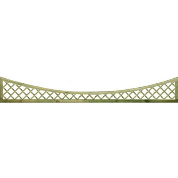 Fencing - Trellis Panels - Diamond Bow - Listers Timber
