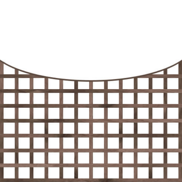 Fencing - Trellis Panels - Square Bow Trellis - Listers Timber