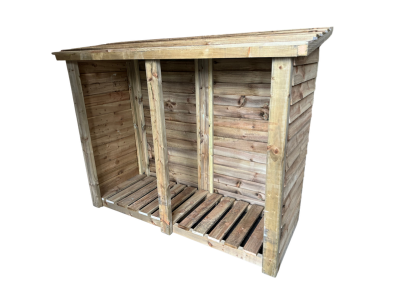 LOG STORE 5FT HIGH X 6FT LONG X 2FT DEPTH