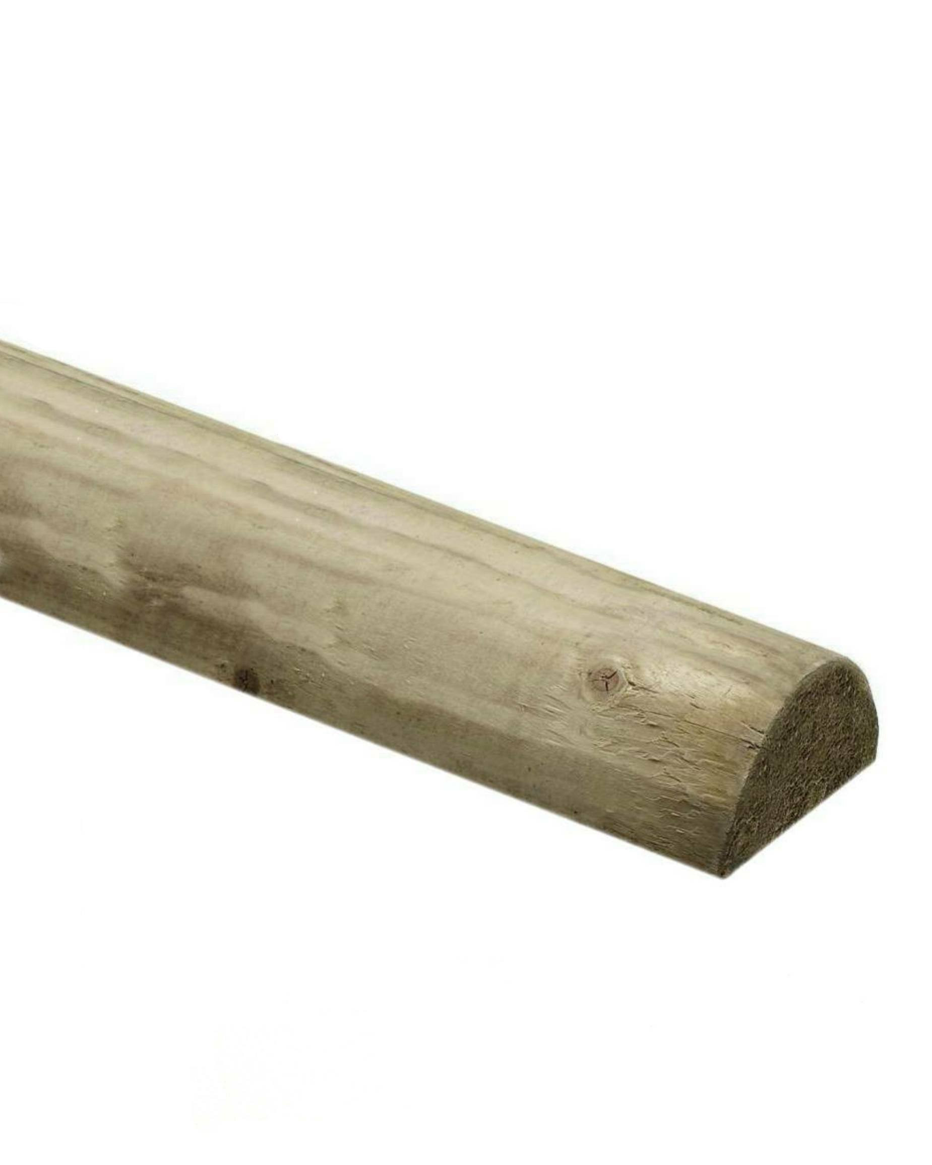 Fencing - Stake Poles and Wire - Half Round Poles - Listers Timber