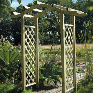 OMEGA TOP GARDEN ARCH - Listers Timber