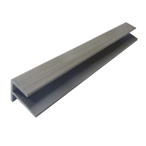 COMPOSITE HD CLADDING END TRIM F-SHAPED 3.6MTR - Listers Timber
