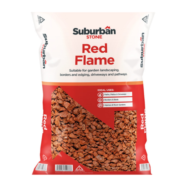 Decorative Aggregates - Red Chippings - Listers Timber