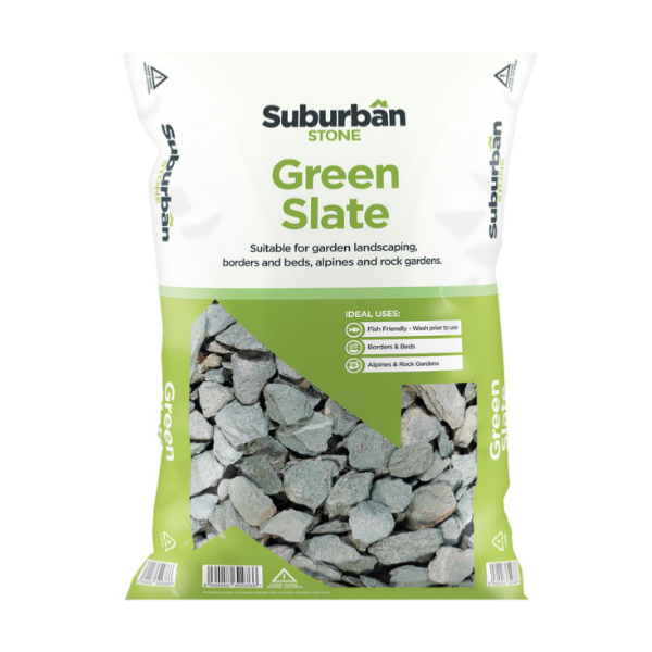 Decorative Aggregates - Green Slate - Listers Timber