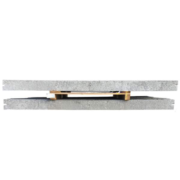 CONC GRAVEL BOARD RECESSED 6" - Listers Timber