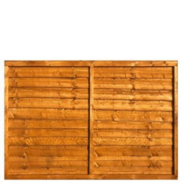 Fencing - Waney Lap Panel - Listers Timber