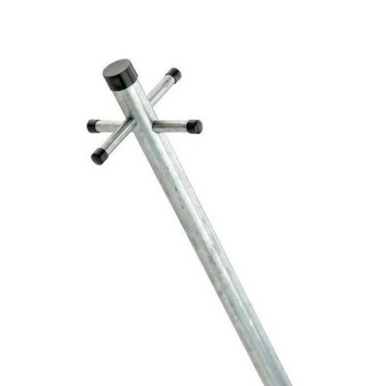 CLOTHES POST & SOCKET 2.4 GALV - Listers Timber
