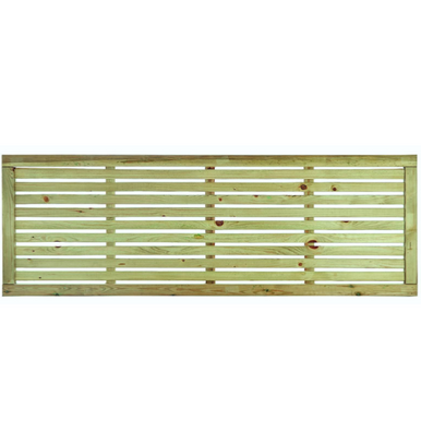 SLATTED PANEL 1.8MTR X 0.6MTR - Listers Timber