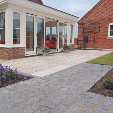 NATURAL GRANITE SETTS 100 X 100 PACK - Listers Timber