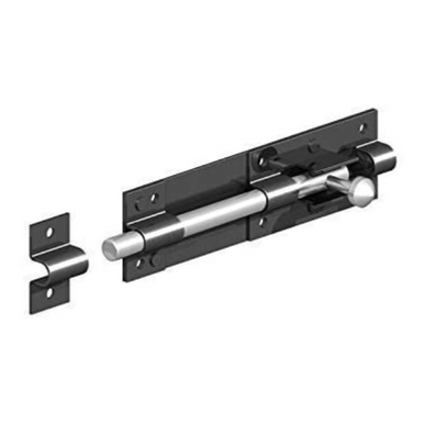 GATEMATE TOWER BOLT 6" BLACK - Listers Timber