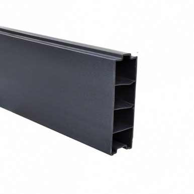 DURA COMPOSITE GRAVEL BOARD | 1833MM ANTHRACITE GREY - Listers Timber
