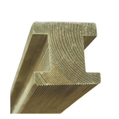 TIMBER SLOTTED POSTS REEDED - Listers Timber