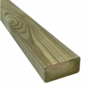 PLANED BATTEN 25MM X 50MM 3.6MTR TANALISED
