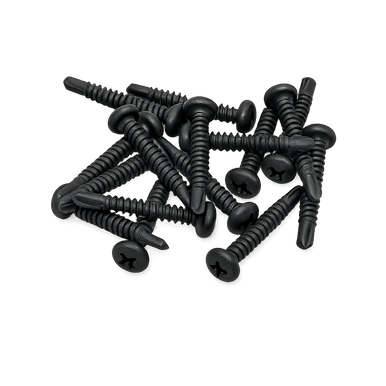 VISTA® SELF DRILLING SCREW - BAG 16 | 4X28MM BLACK