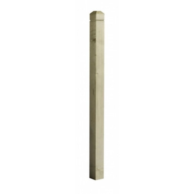 CHAMFERED & BEADED NEWEL POST - Listers Timber