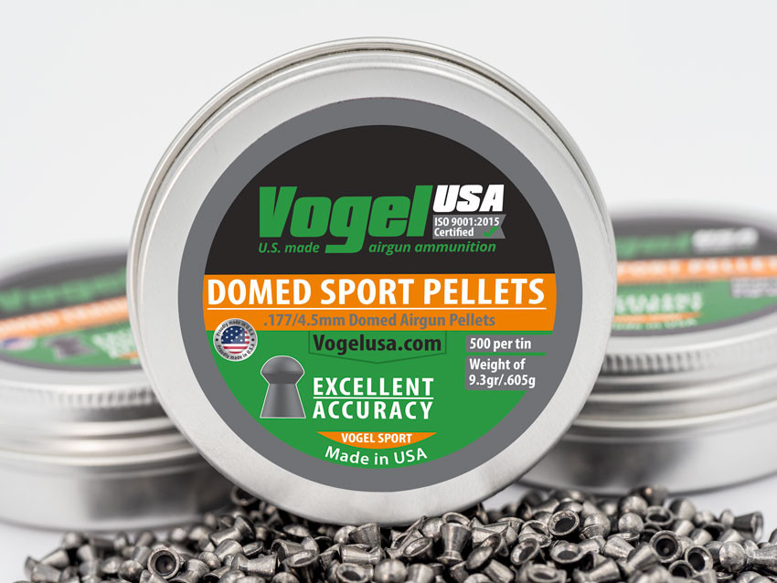 Vogel USA Domed Training Pellets .177 .605gram 500 Count Tin