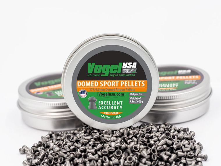Vogel USA Domed Training Pellets .177 .605gram 500 Count Tin