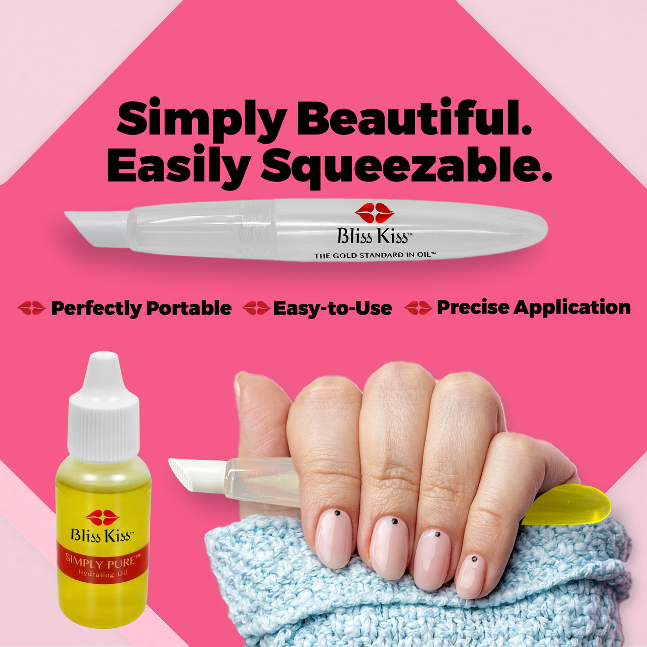 Dropper Squeeze Pen Combo Kit Bliss Kiss By Finely Finished Llc