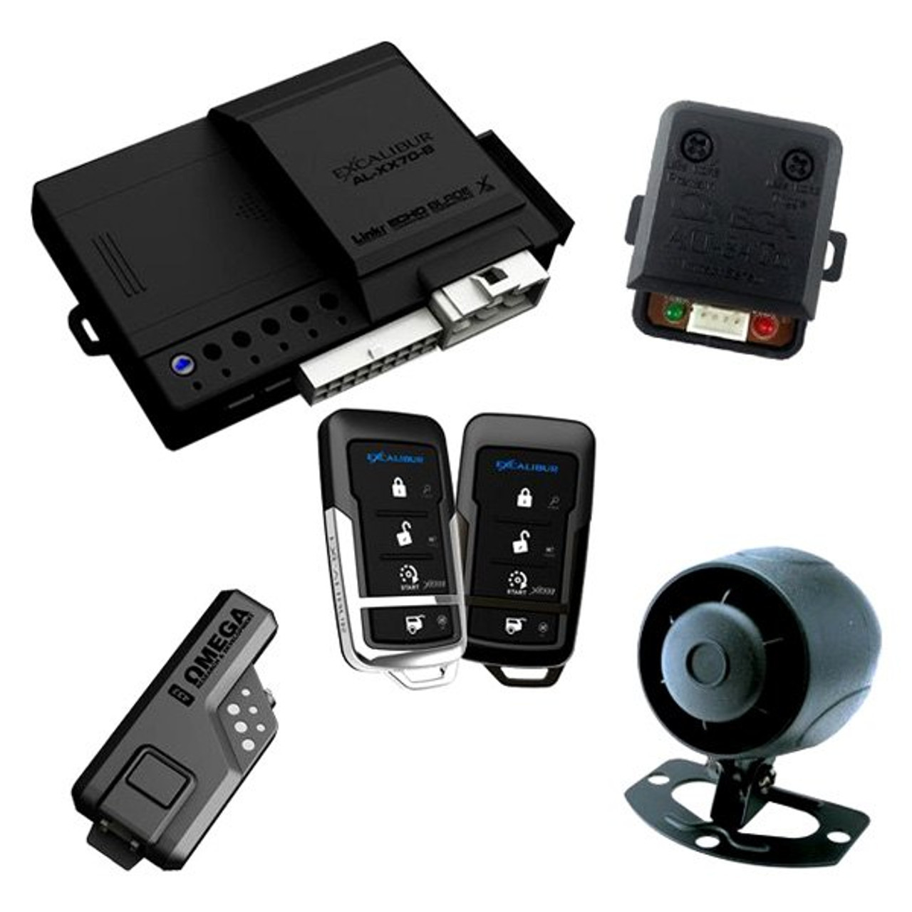 AVS Shaved Door Kit Universal (Version 3) w/ Alarm System & Remote Start